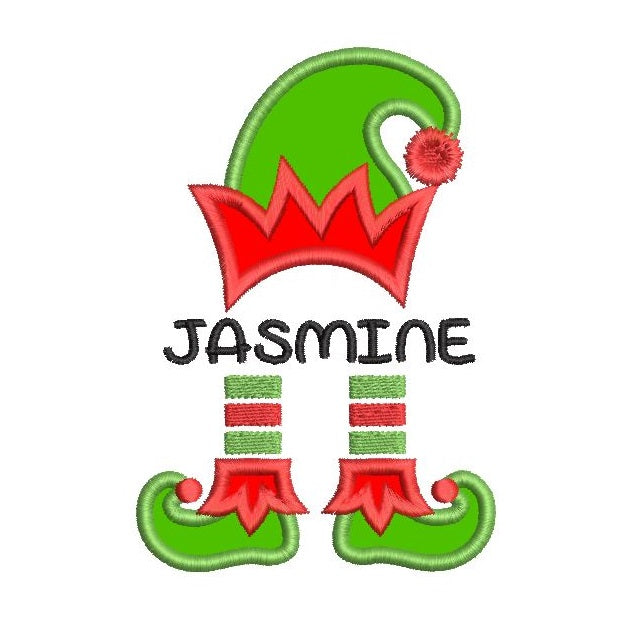 Christmas Elf Applique Embroidery Design | Rosieday Embroidery ...